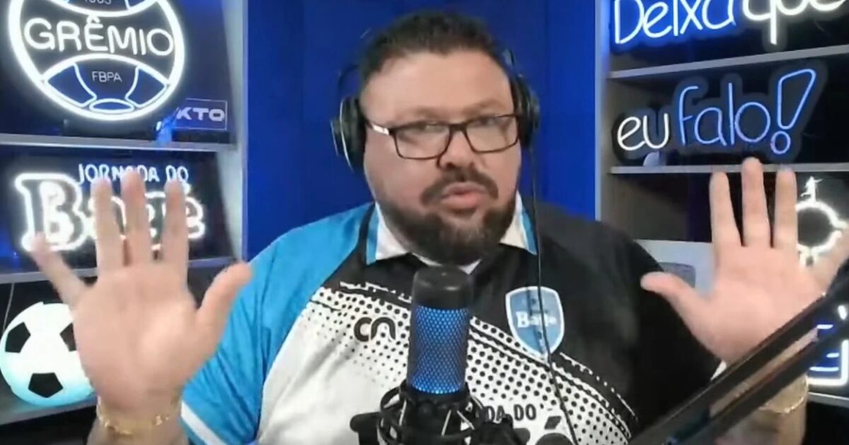 Alex Bagé critica árbitro e VAR após lesão de Balbuena em Grêmio x Ceará